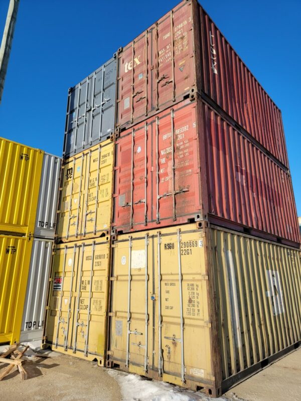 20 ‘ Used Container Container – New Used Sea Can Shipping Containers ...