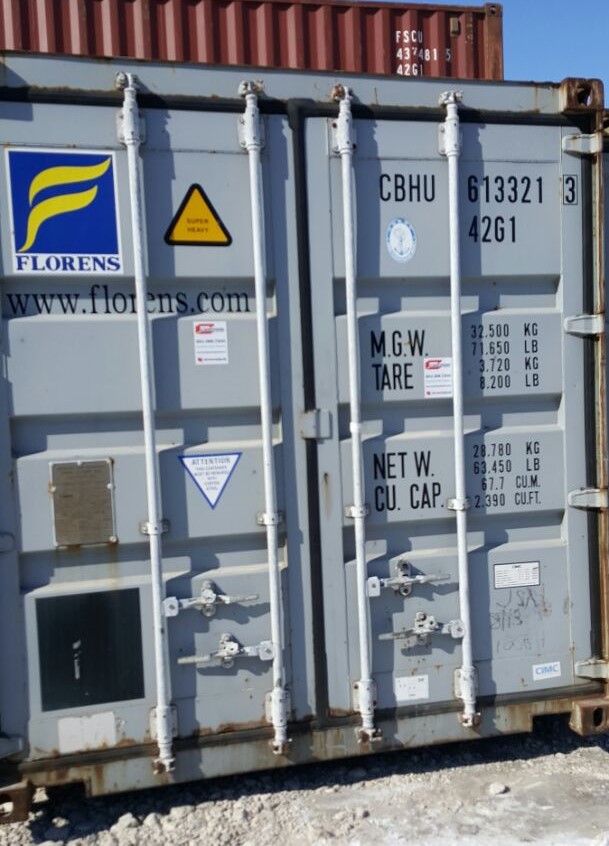 40′ Used Standard Container (8.6 ft High) – New Used Sea Can Shipping ...