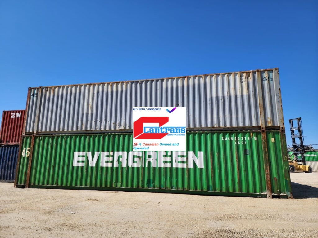45′ High Cube Used Container – New Used Sea Can Shipping Containers for ...