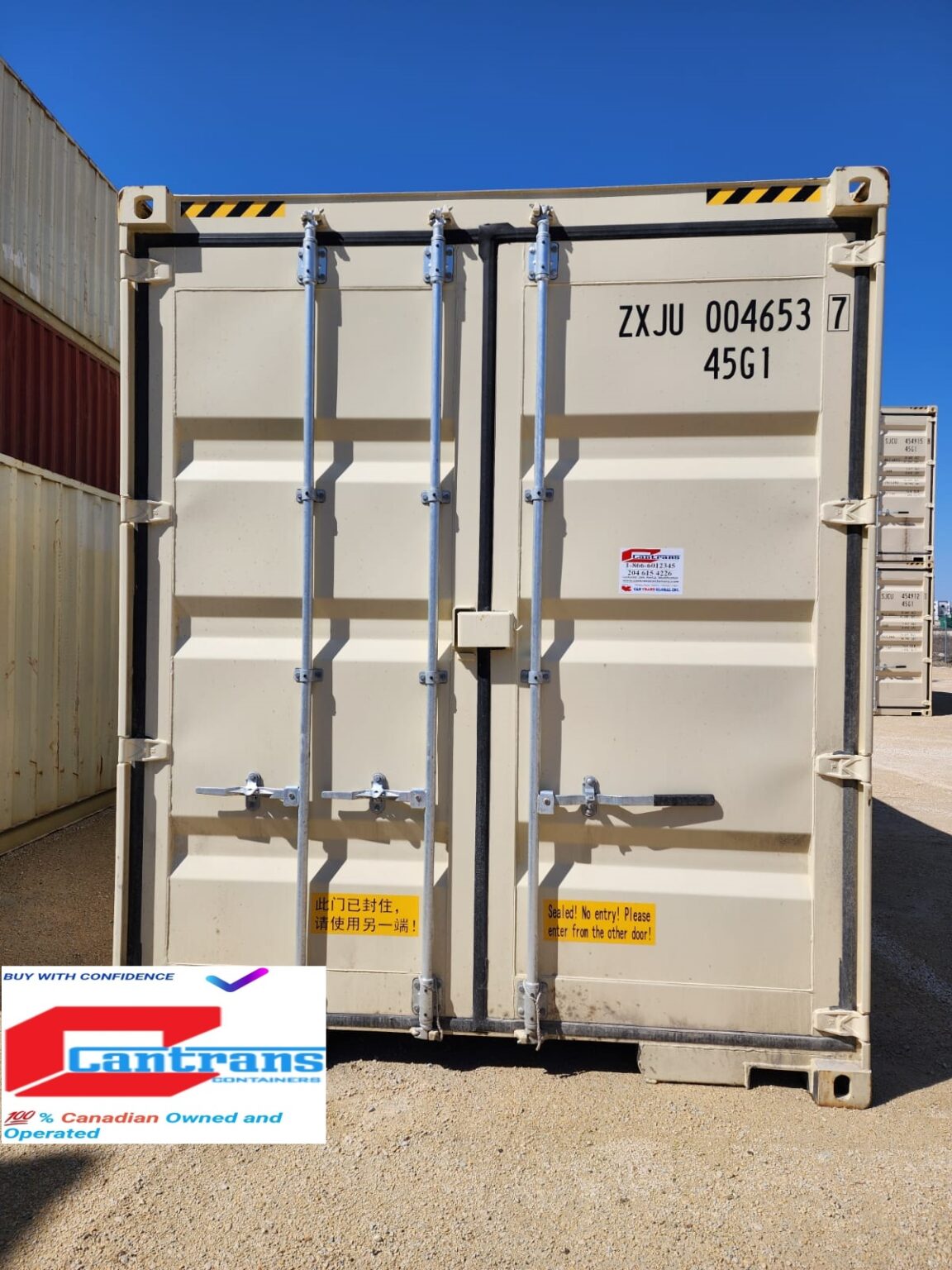 20′ New High Cube Container – New Used Sea Can Shipping Containers for ...