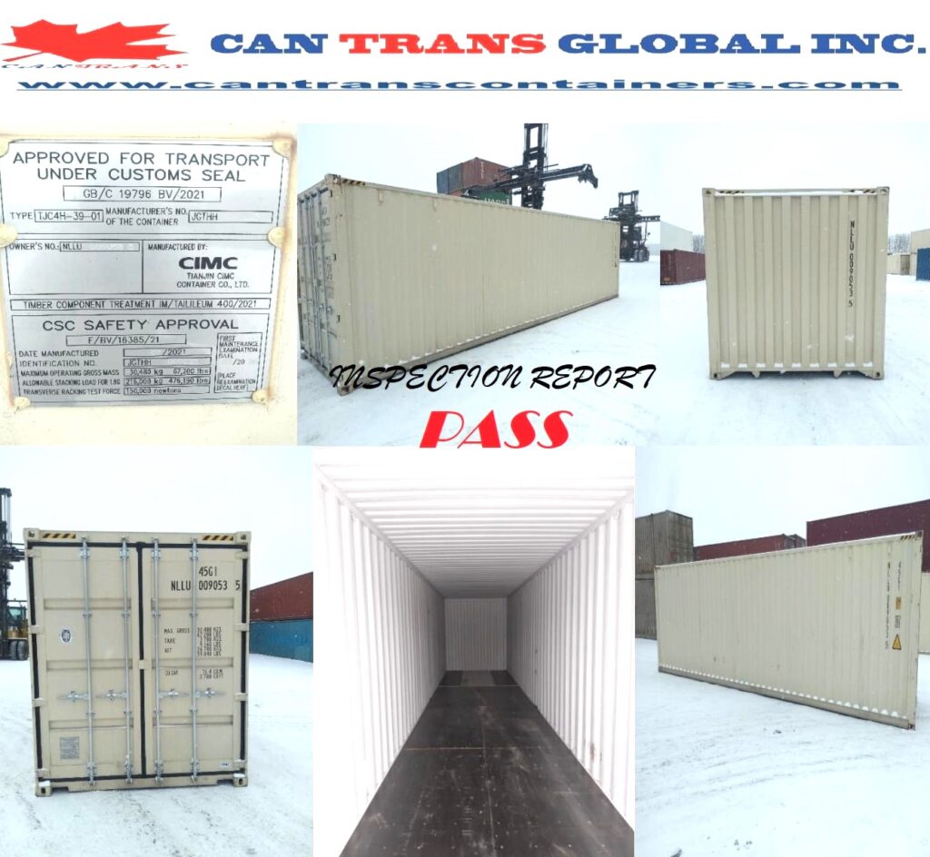 Shipping Container Inspection & Certification – New Used Sea Can ...